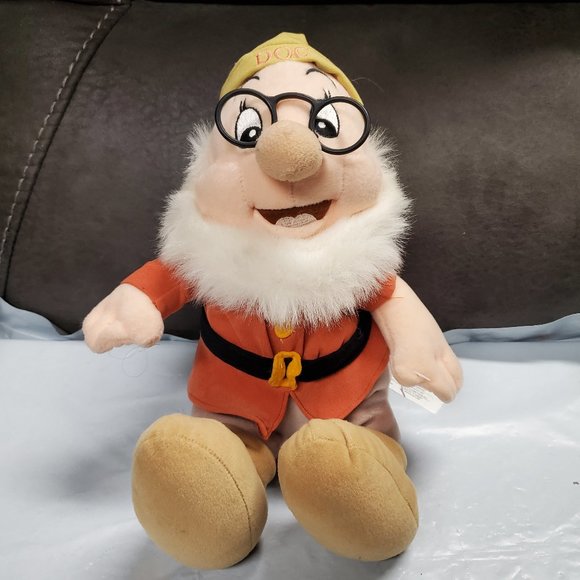 Disney | Toys | Plush Doc From Snow White And The The Seven Dwarfs ...
